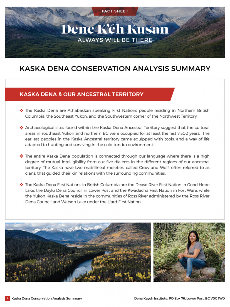 Dene Kʼéh Kusān - Kaska Dena Council